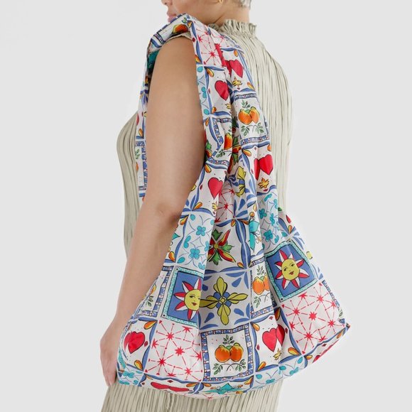 BAGGU | Bags | Nwt Big Baggu Sunshine Tile | Poshmark